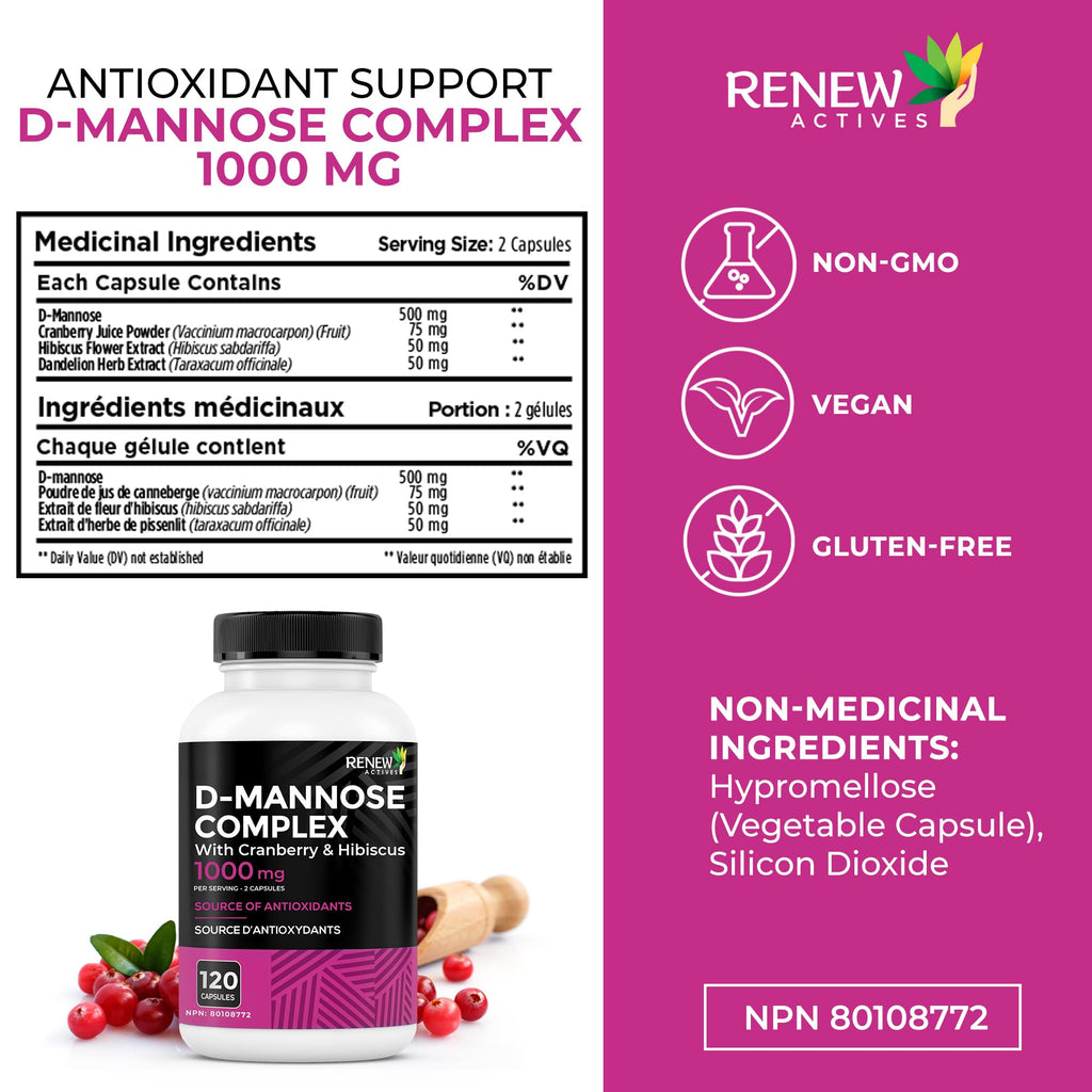 enhanced absorption D-Mannose complex