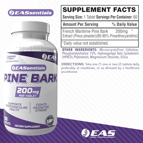 enhanced absorption EAS Pine Bark tablets
