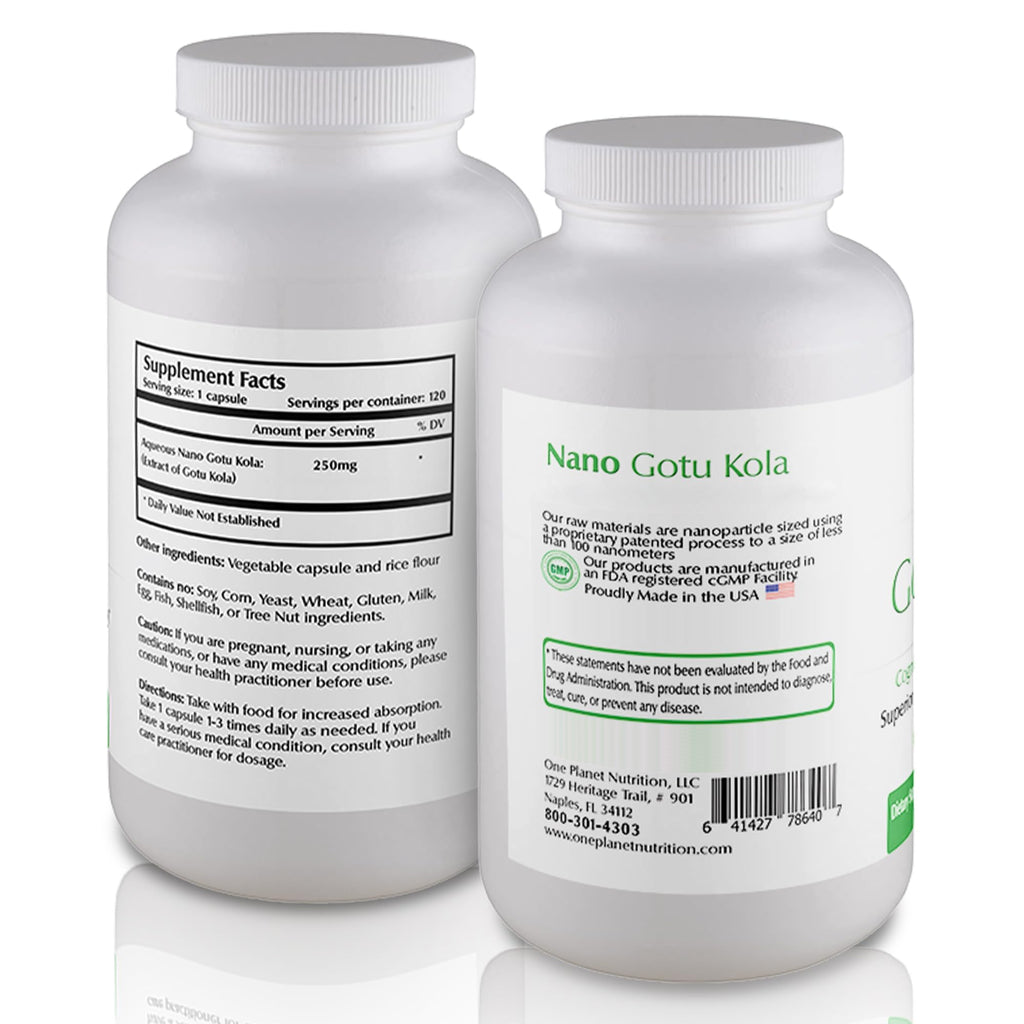enhanced absorption gotu kola benefits