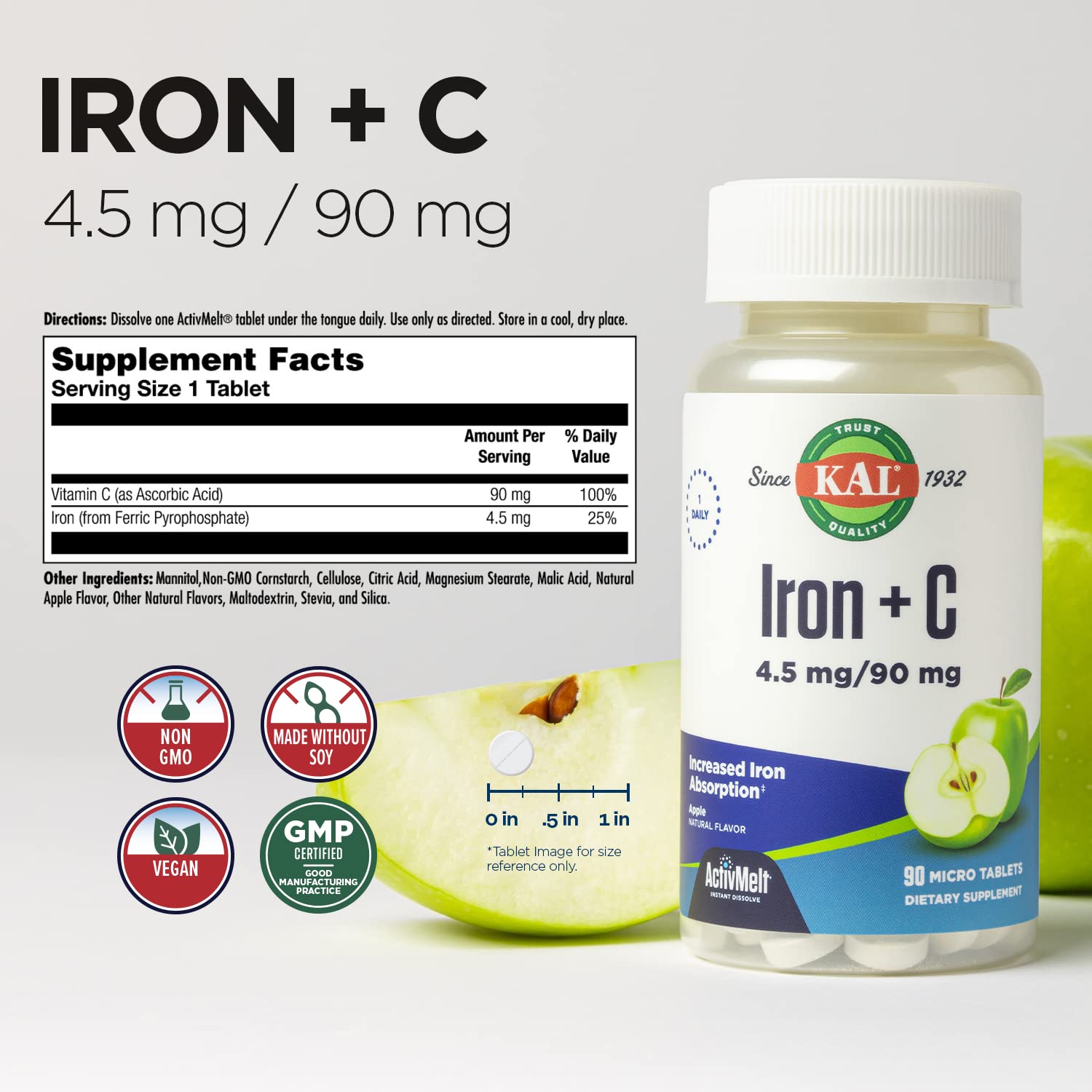 enhanced absorption iron for health