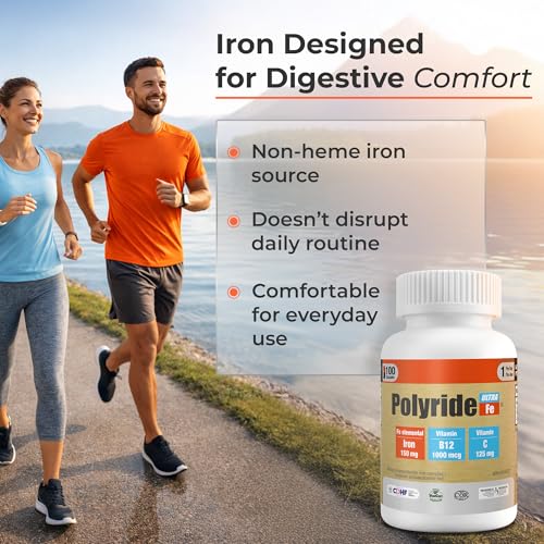 Enhanced absorption iron supplement