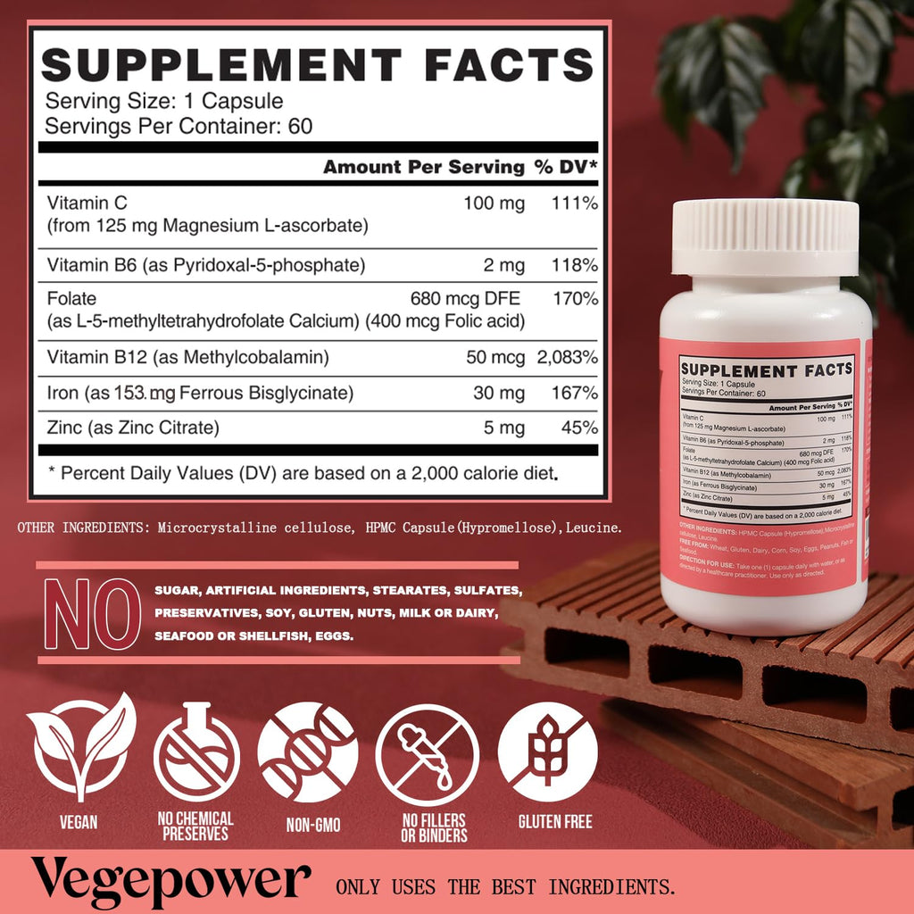 Enhanced absorption iron supplement