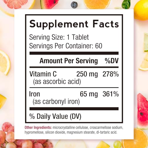 enhanced absorption iron tablets