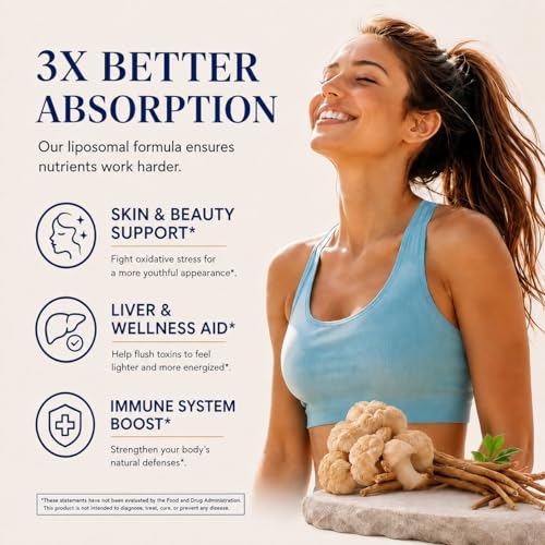 Enhanced absorption liposomal formula