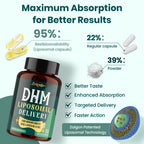 Enhanced absorption liposomal vitamins