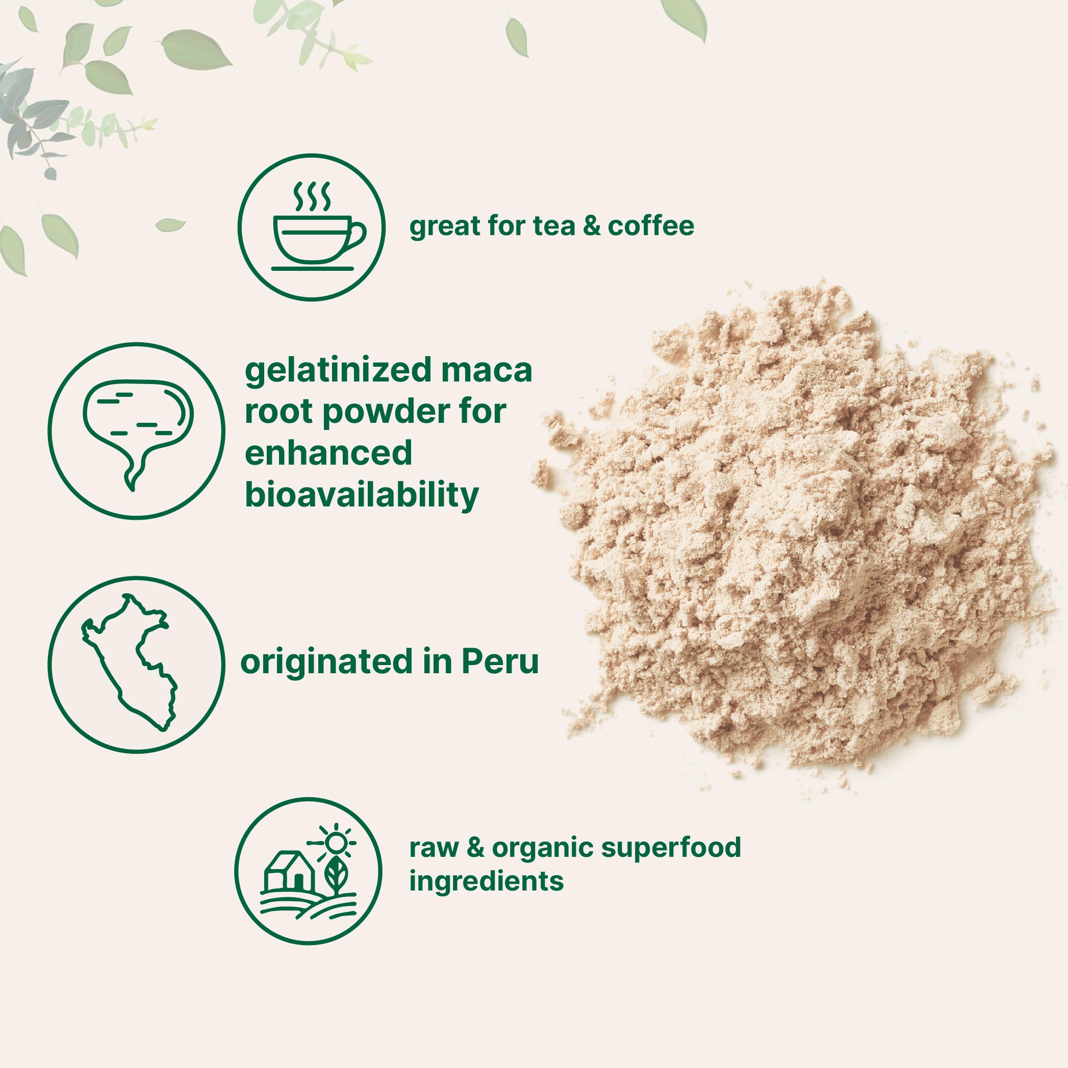 enhanced absorption maca root powder