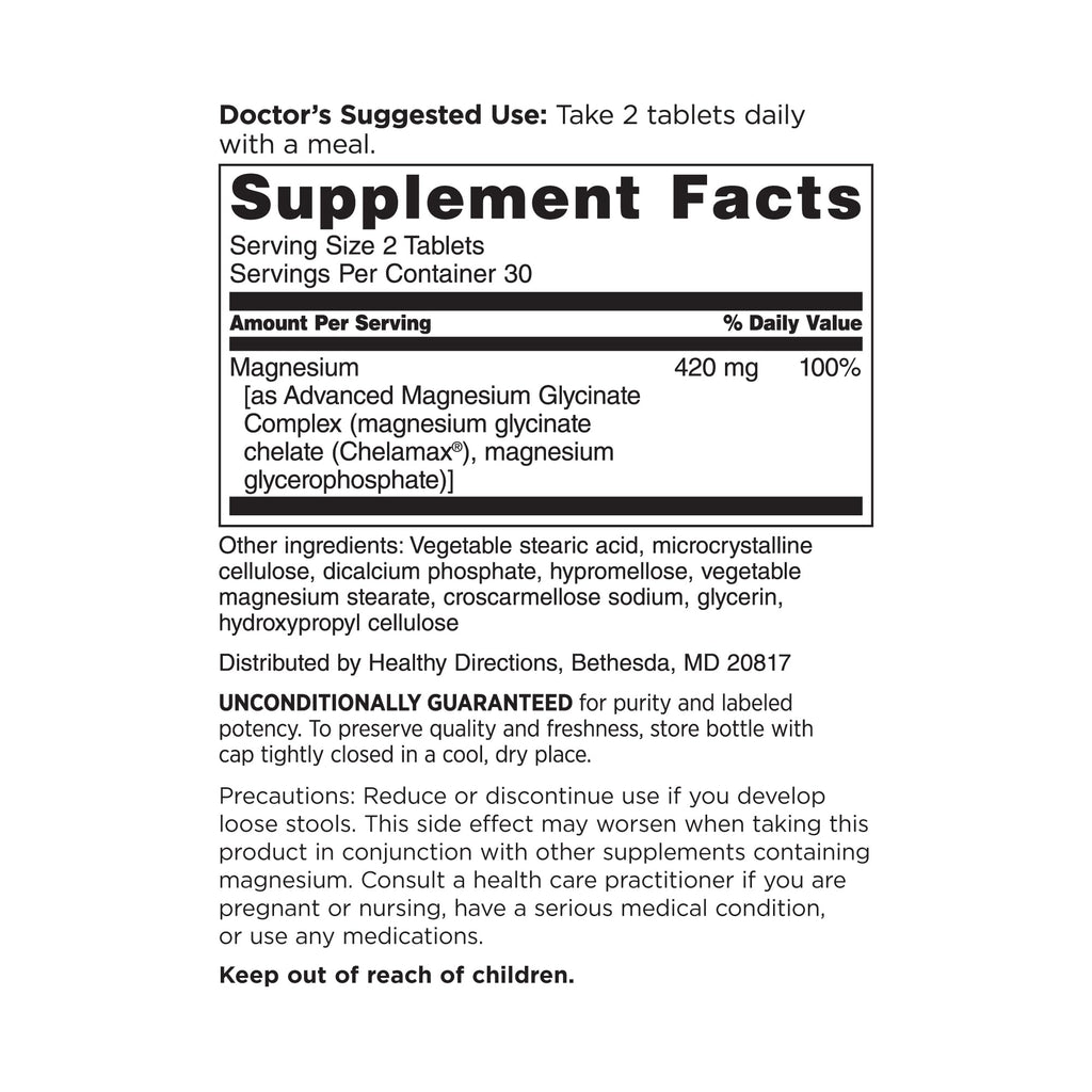 enhanced absorption magnesium complex