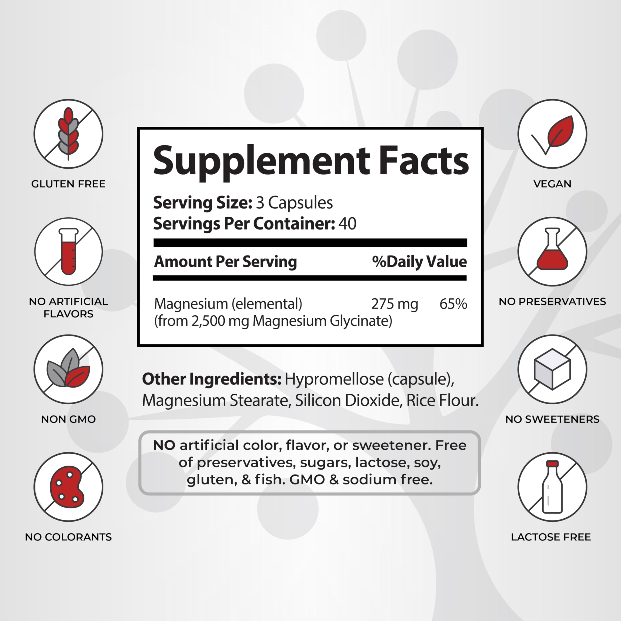 enhanced absorption magnesium glycinate formula