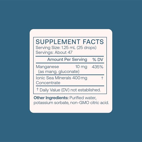 enhanced absorption manganese drops
