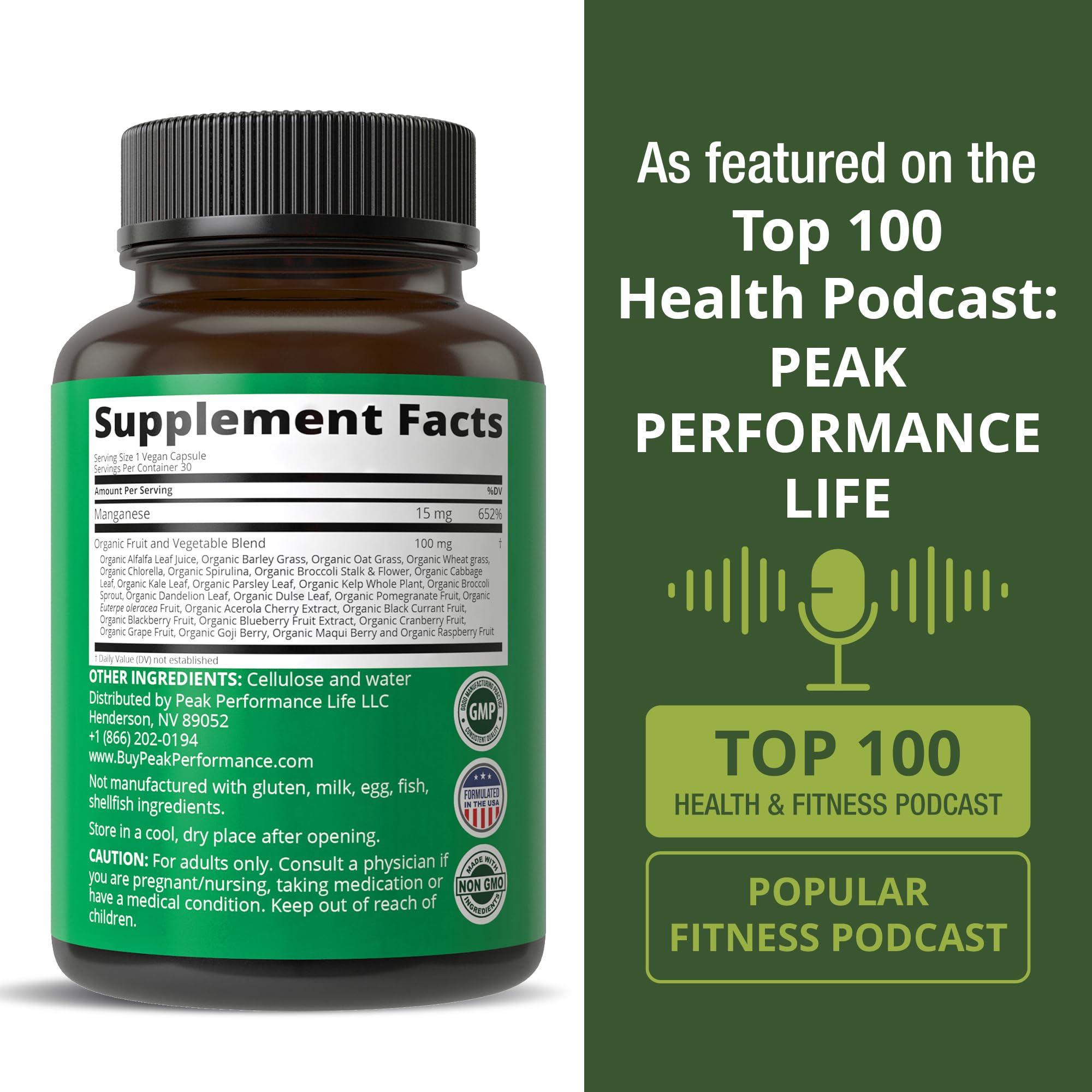 enhanced absorption manganese supplement
