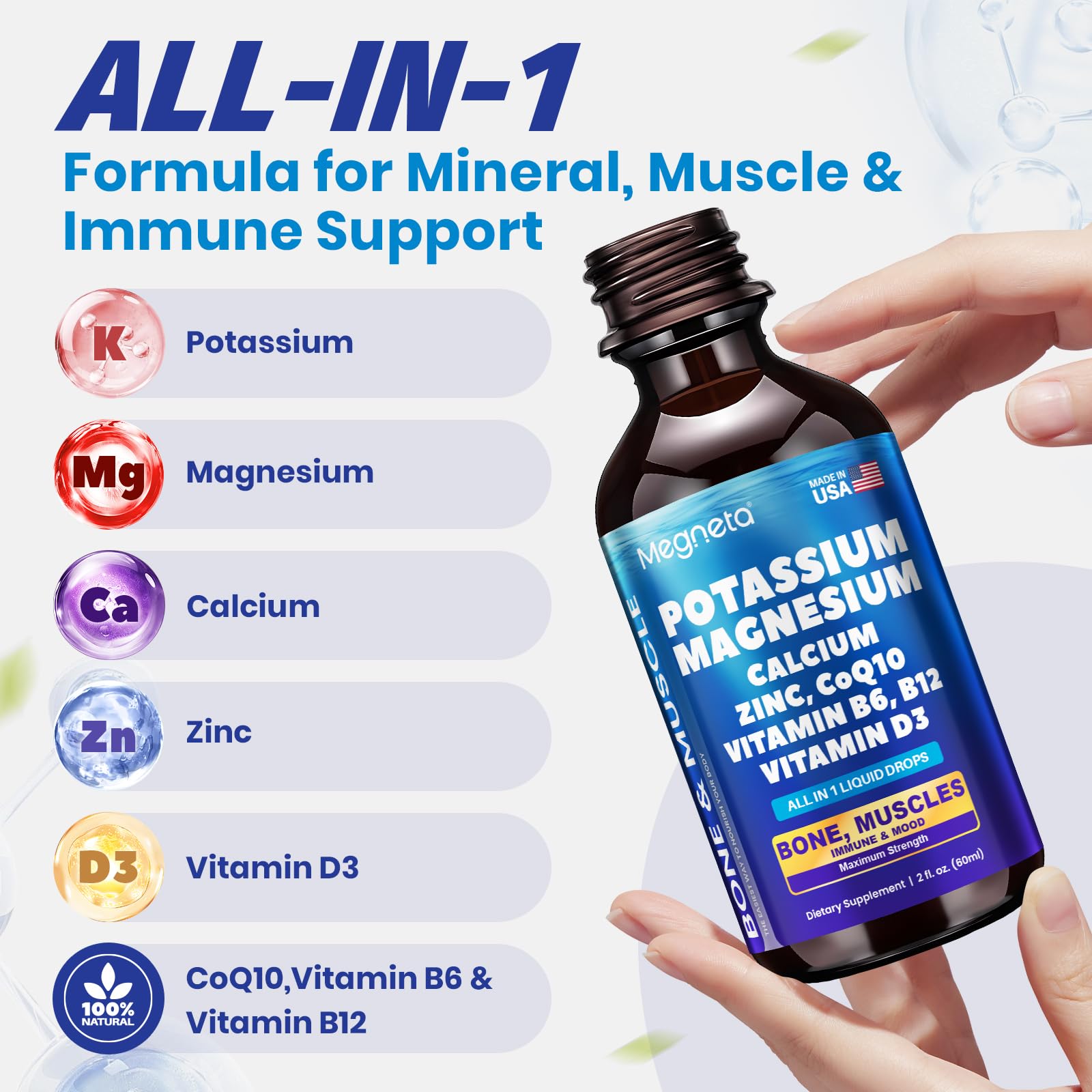 enhanced absorption potassium magnesium drops