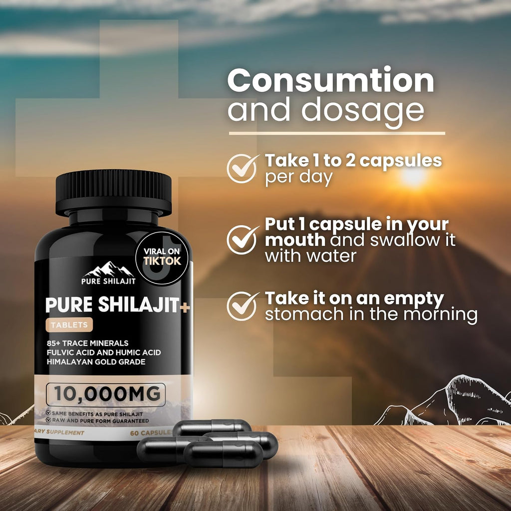 enhanced absorption shilajit supplements