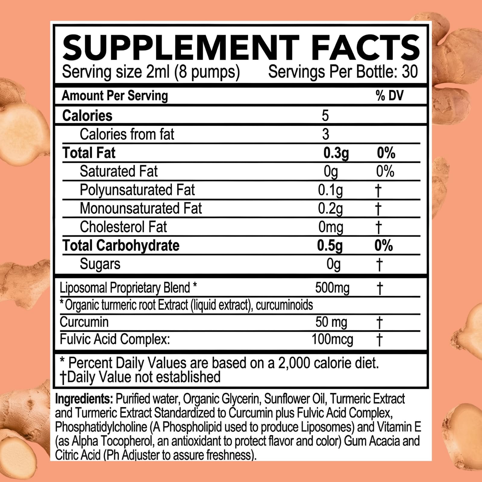 enhanced absorption turmeric formula