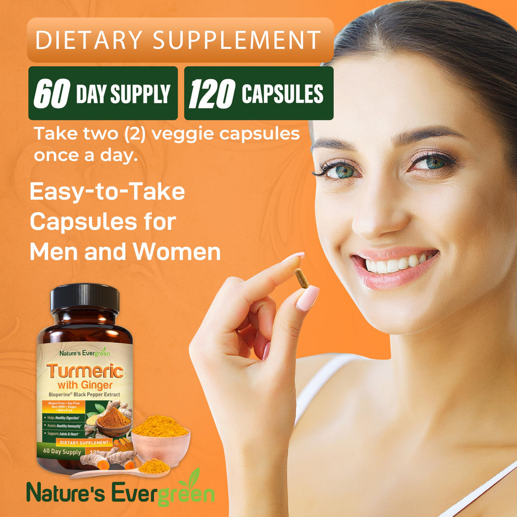 enhanced absorption turmeric ginger formula