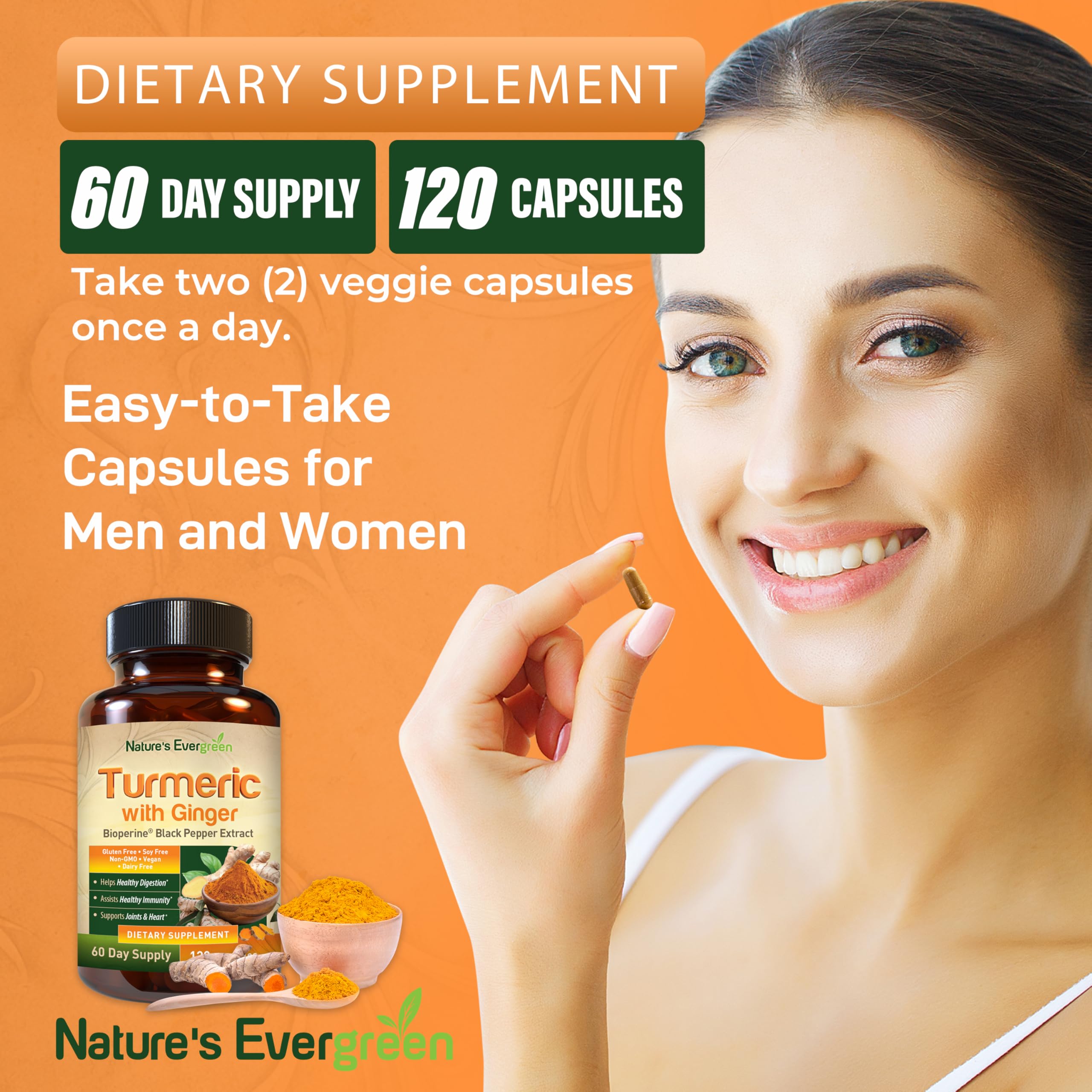 enhanced absorption turmeric ginger formula