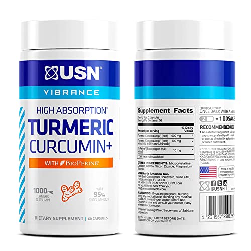 Enhanced absorption turmeric supplement
