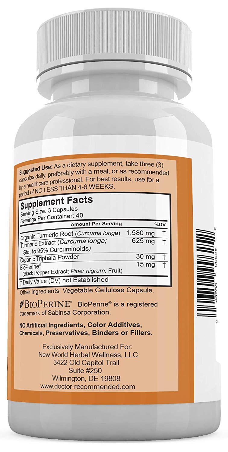 enhanced absorption turmeric supplement