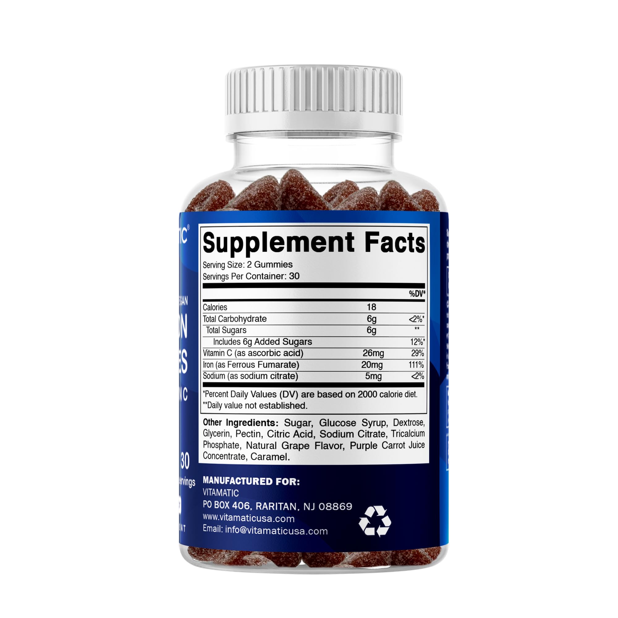 enhanced absorption with vitamin C
