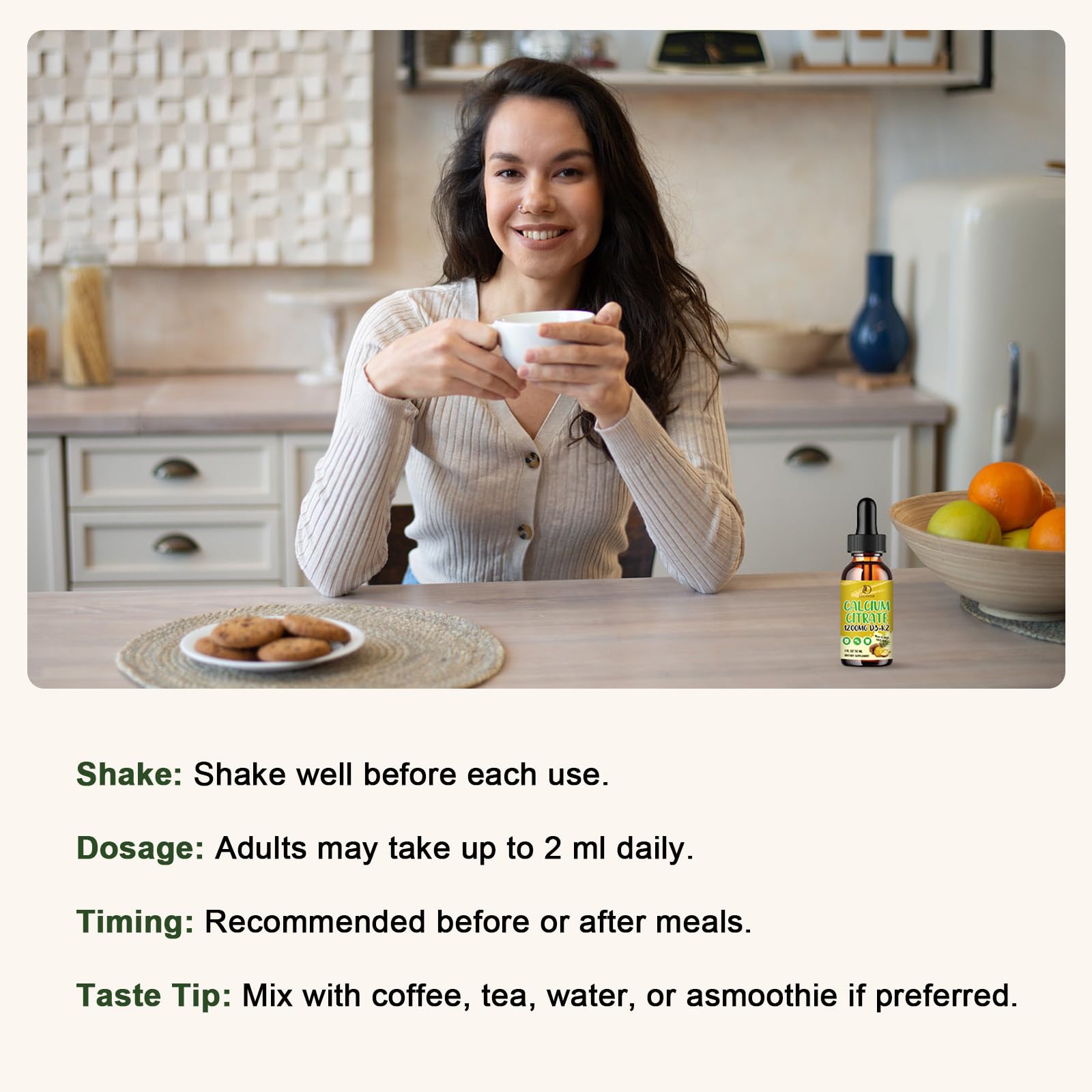 enhanced absorption with vitamin D3