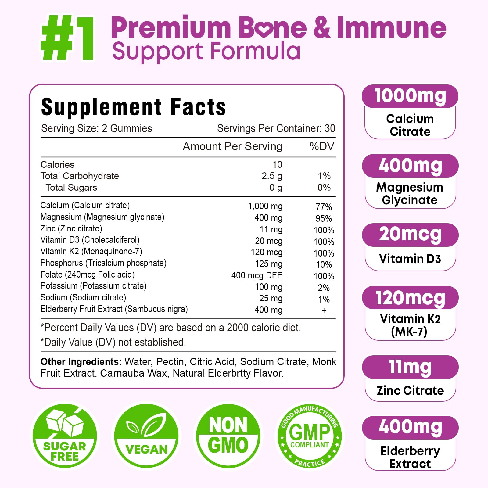 enhanced absorption with vitamin D3