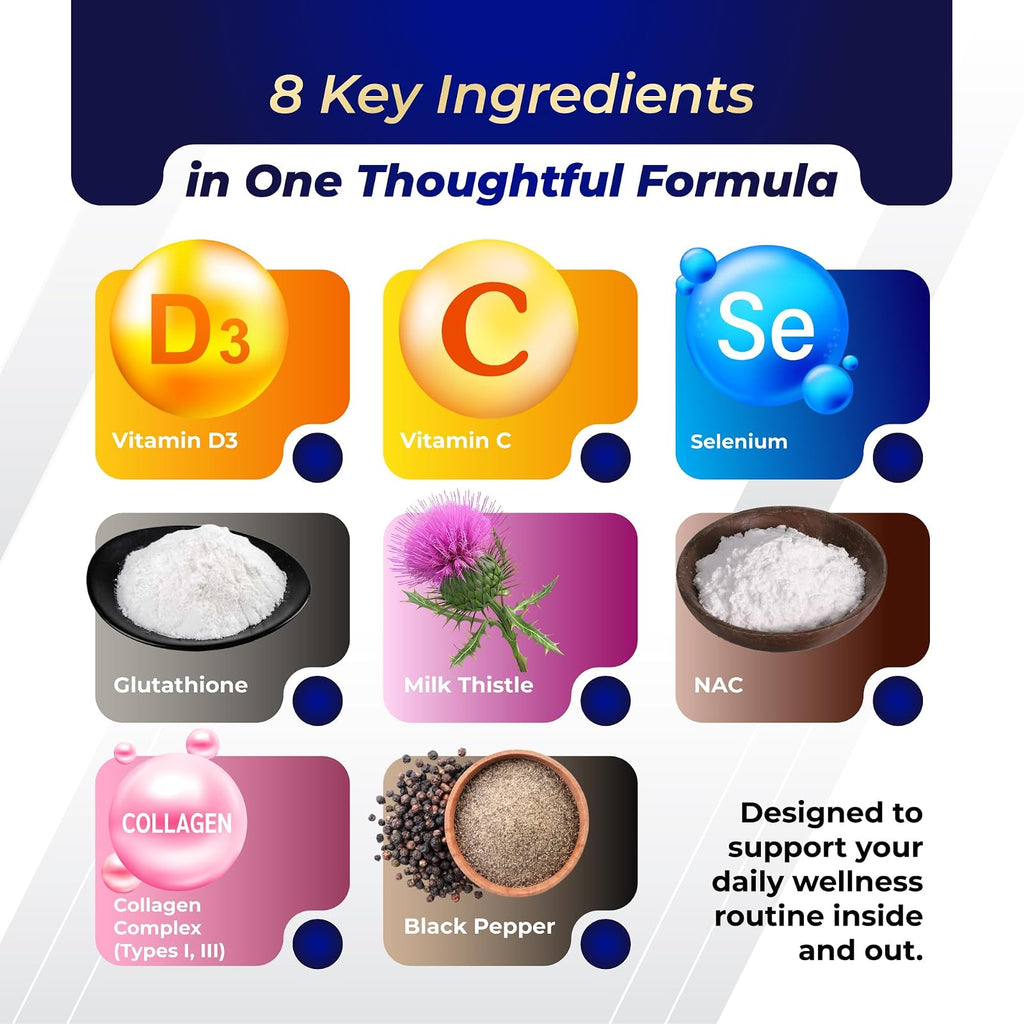enhanced antioxidant glutathione formula