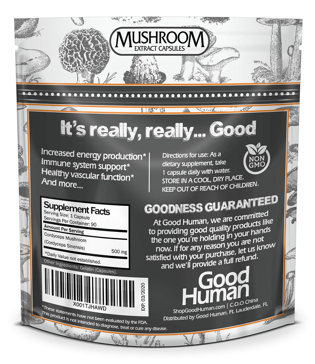 enhanced athletic performance mushroom supplement