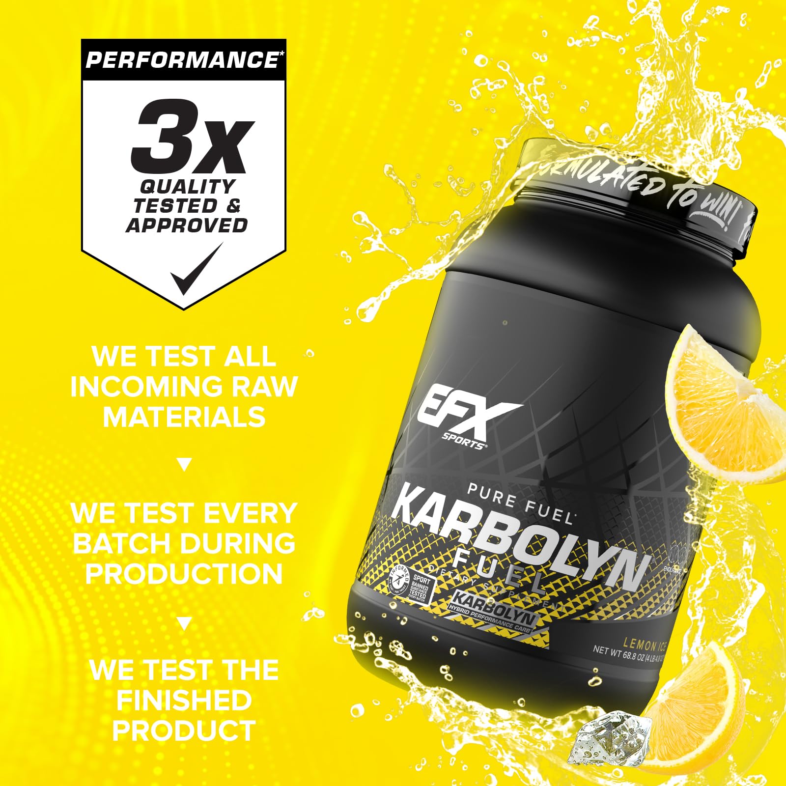 enhanced athletic performance with Karbolyn