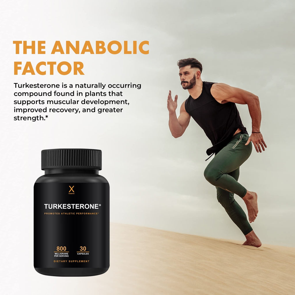 enhanced athletic performance with Turkesterone+