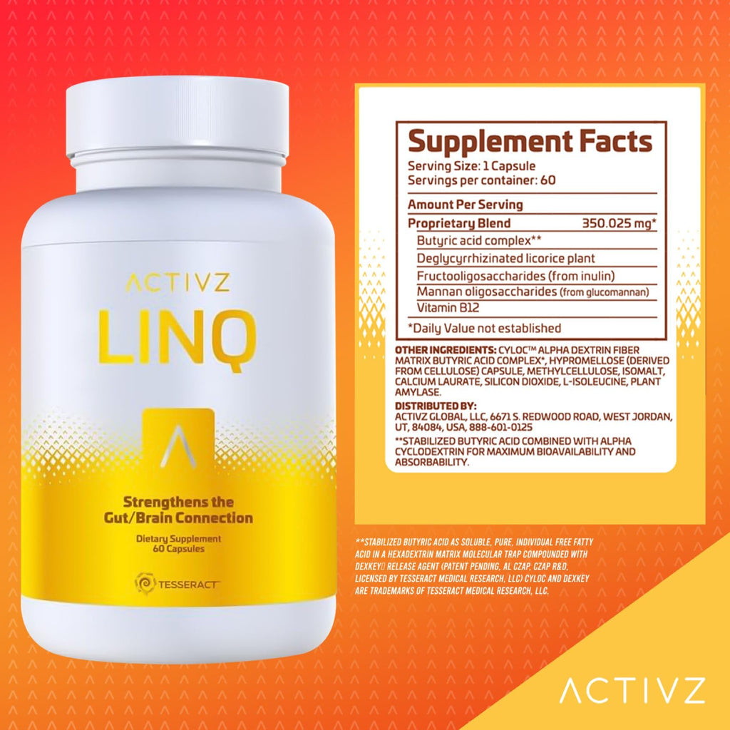 enhanced bioavailability gut-brain formula