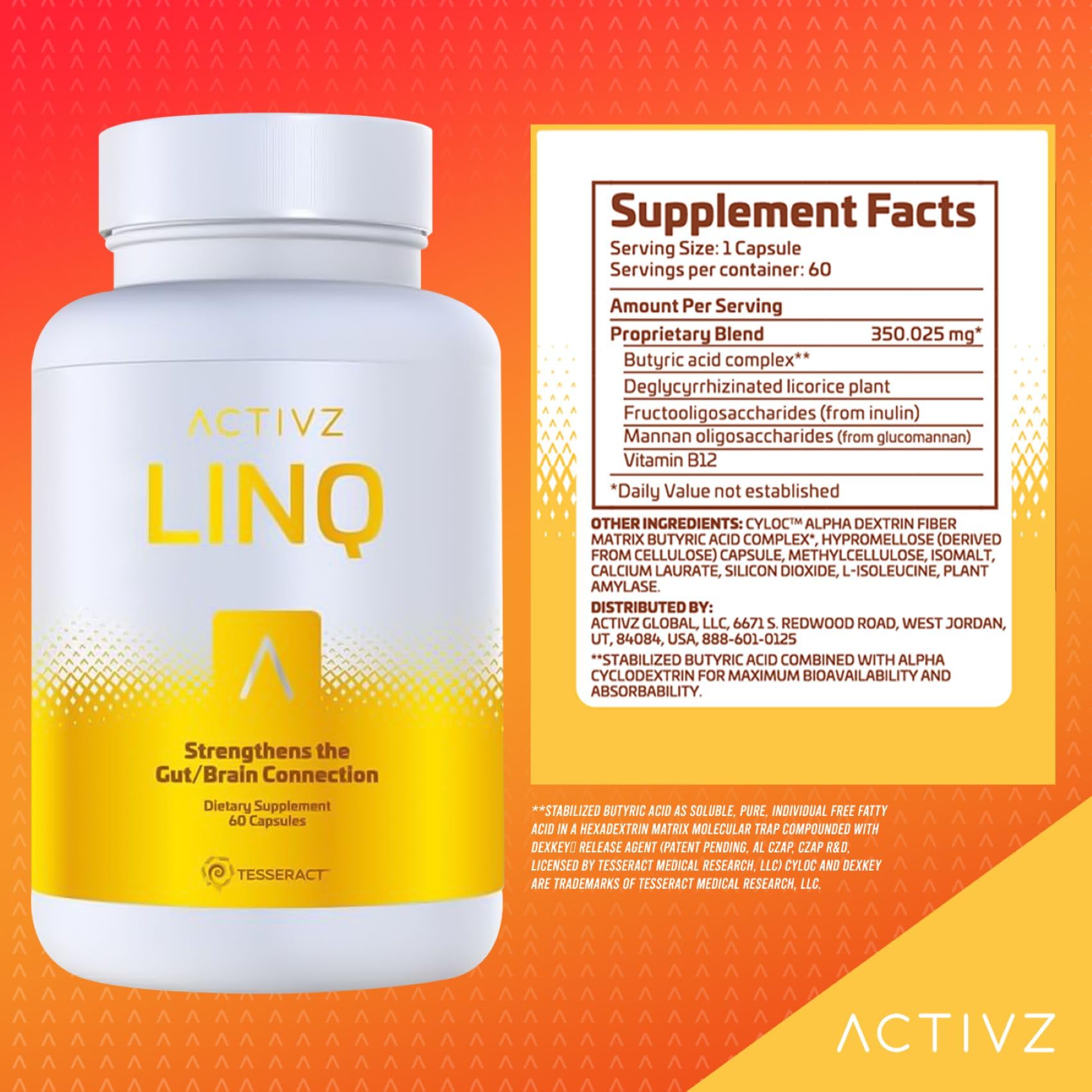 enhanced bioavailability gut-brain formula