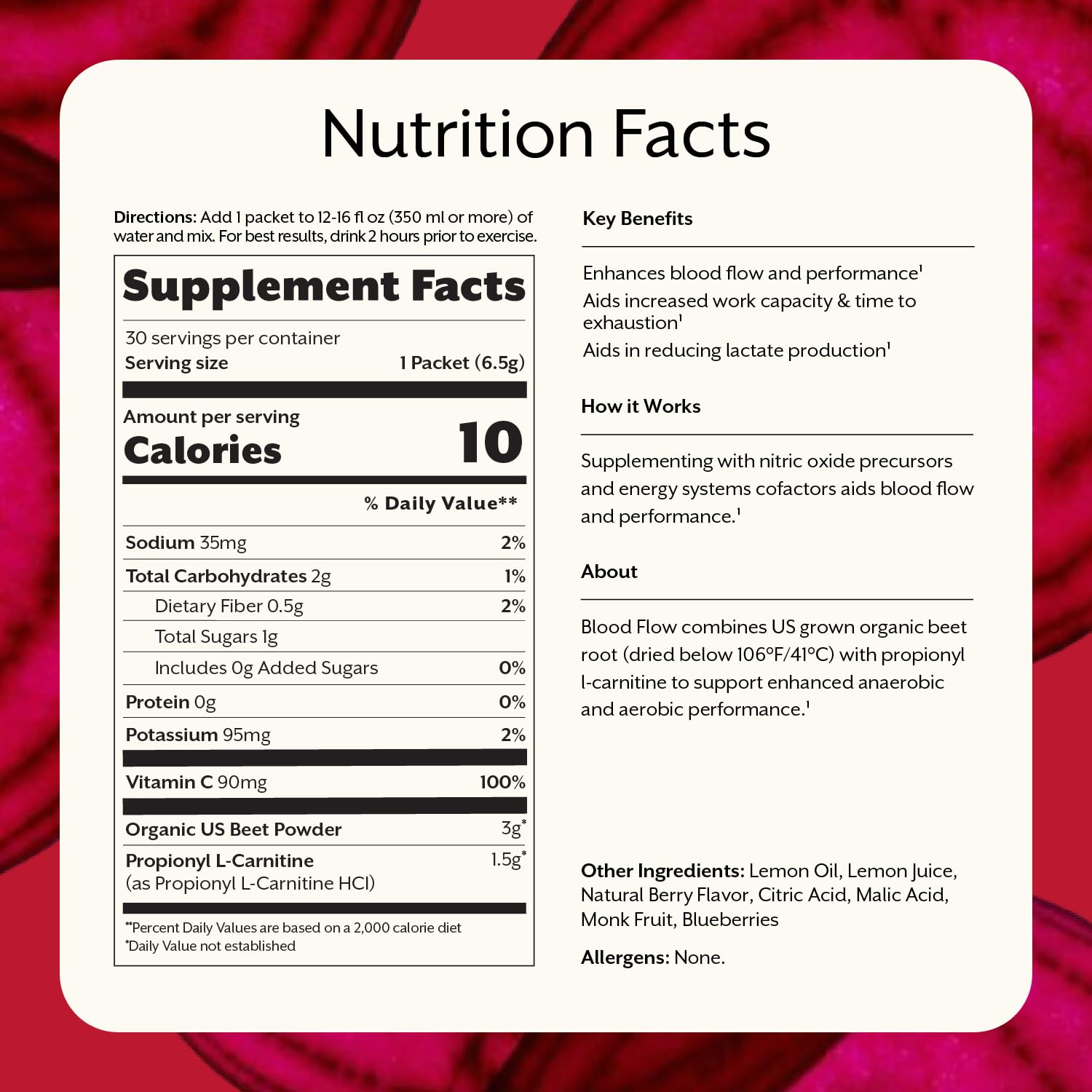 enhanced blood flow supplement ProMix