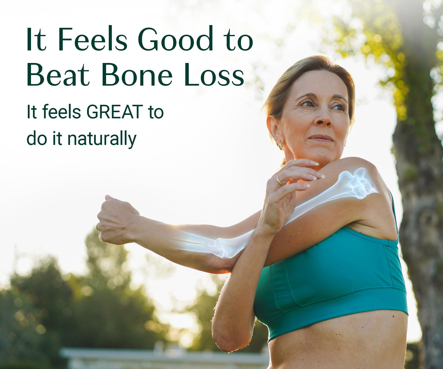 enhanced bone density with ALGAECAL