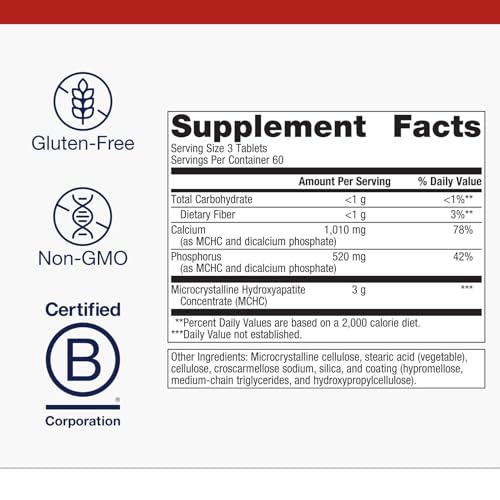 enhanced bone density with calcium