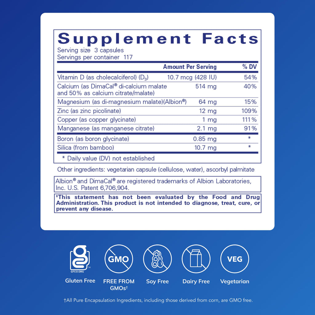 enhanced bone mineralization formula