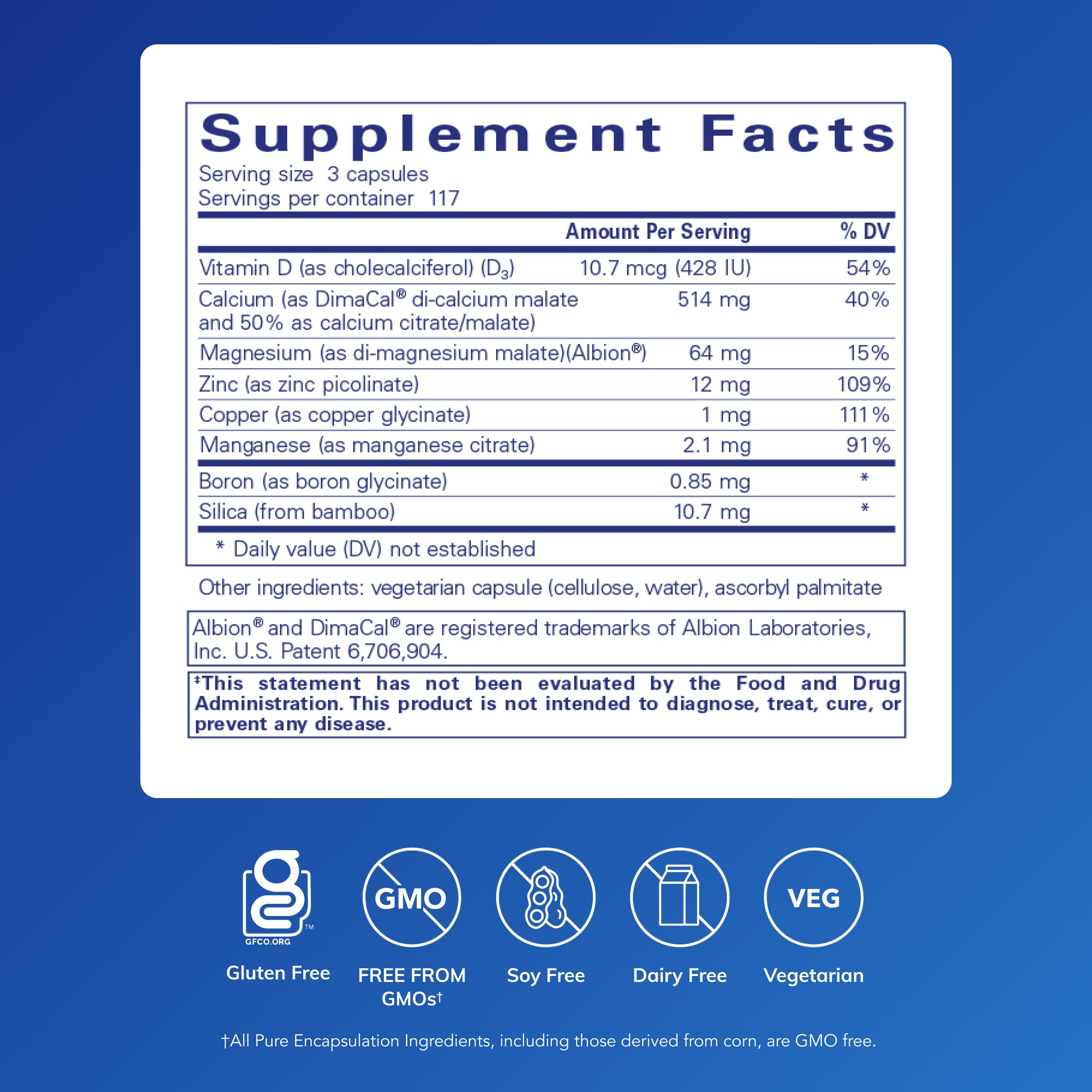 enhanced bone mineralization formula