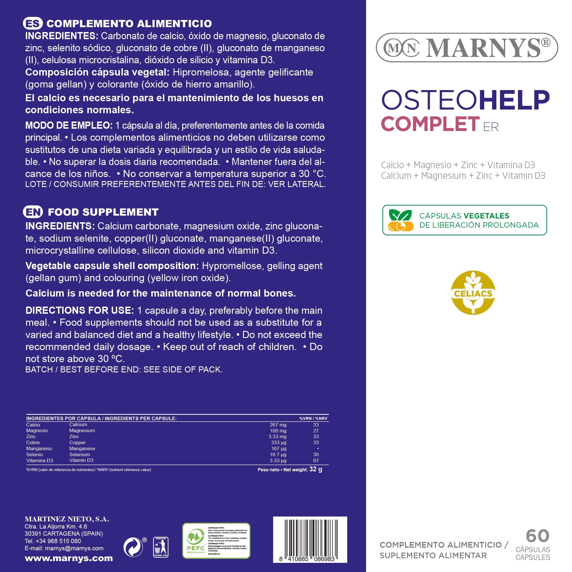 enhanced bone support with minerals