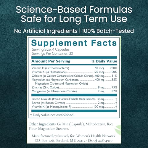 enhanced bone support with vitamins