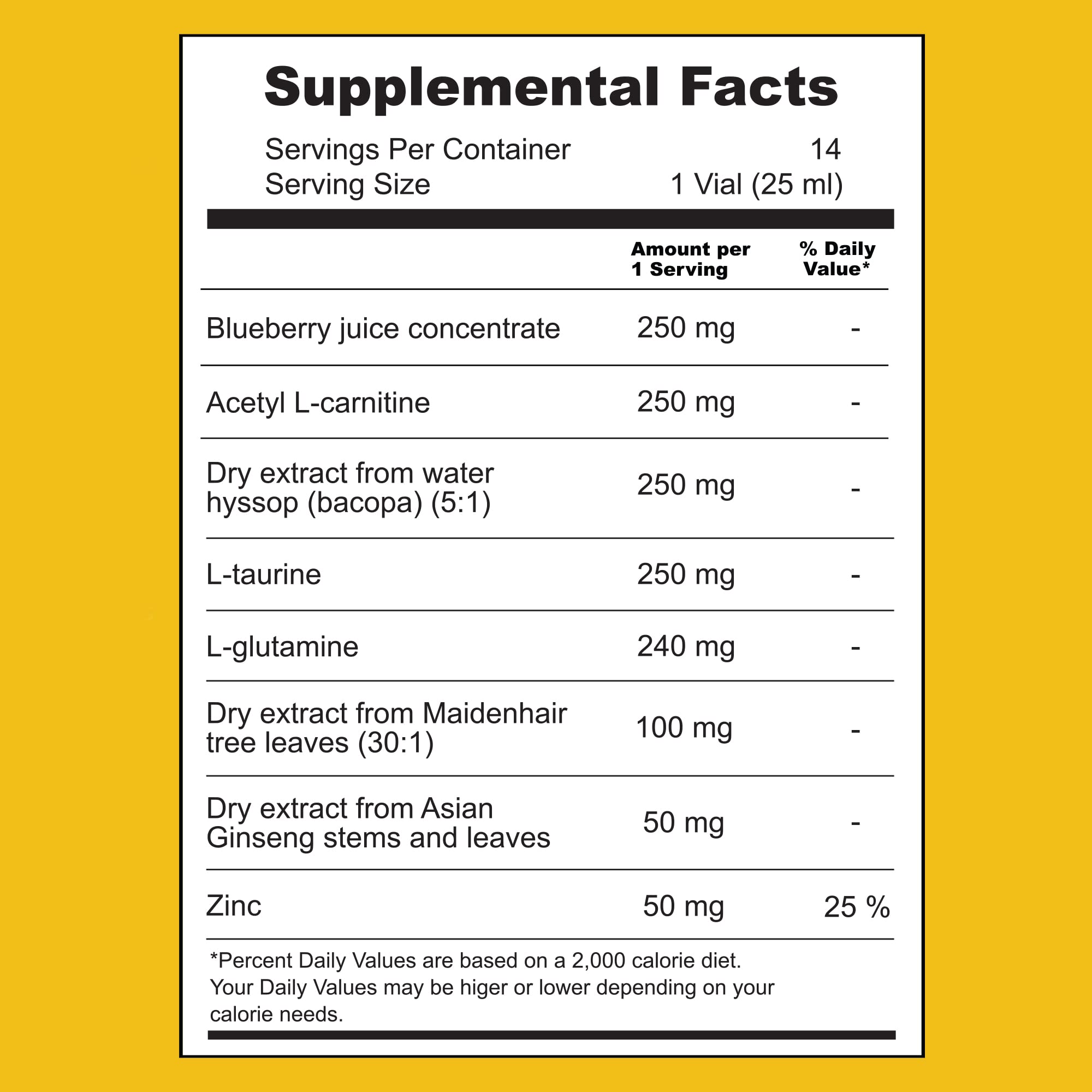 enhanced brain function vials