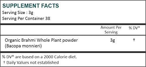 enhanced brain function with brahmi powder