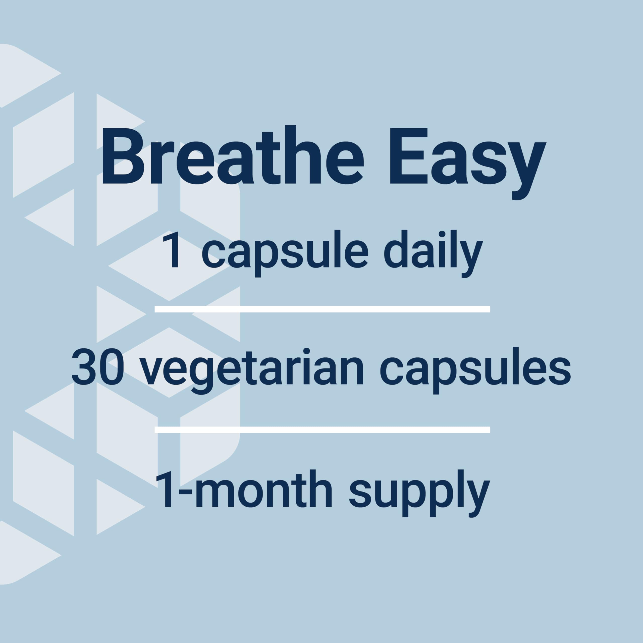 enhanced breathing with blended supplements