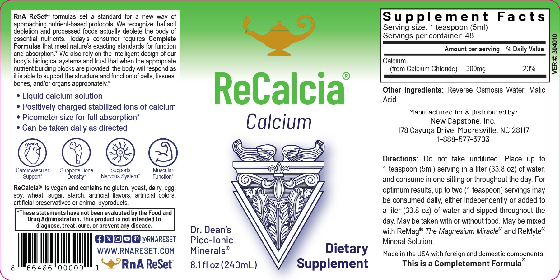enhanced calcium absorption formula