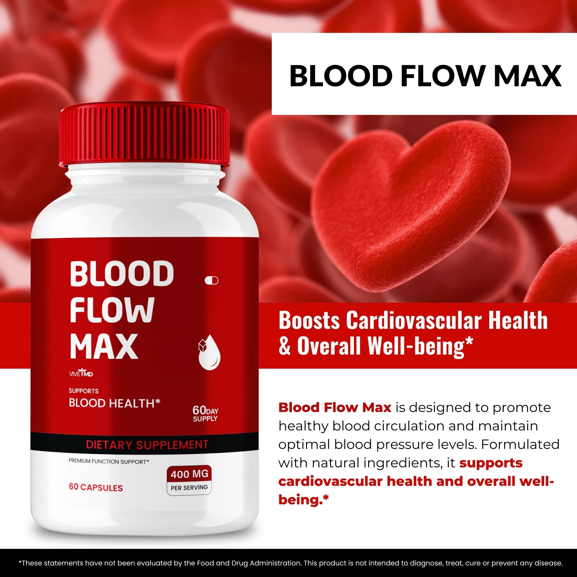 enhanced circulation with Blood Flow Max
