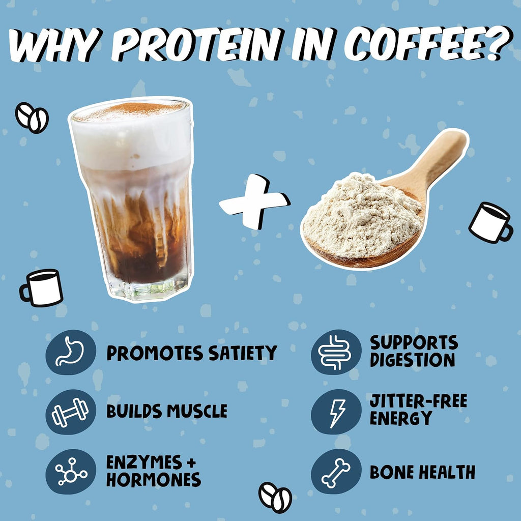 enhanced coffee with collagen