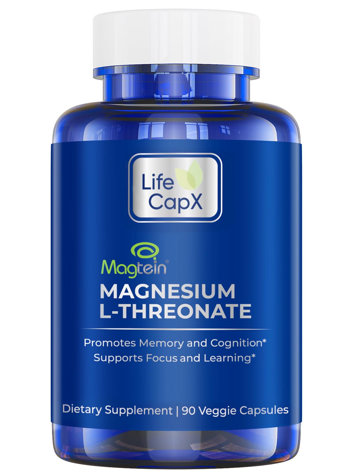 Enhanced cognition with magnesium capsules