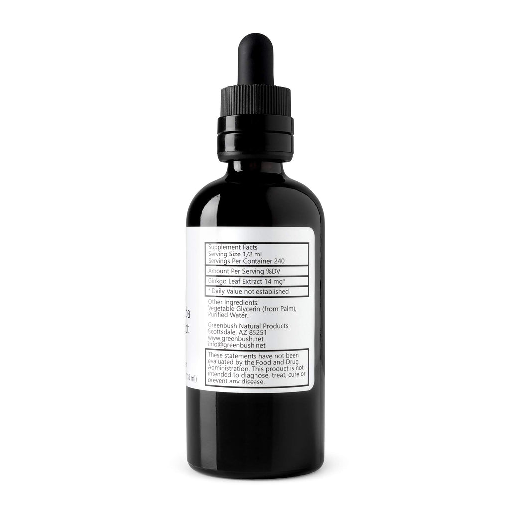 enhanced cognitive function with ginkgo