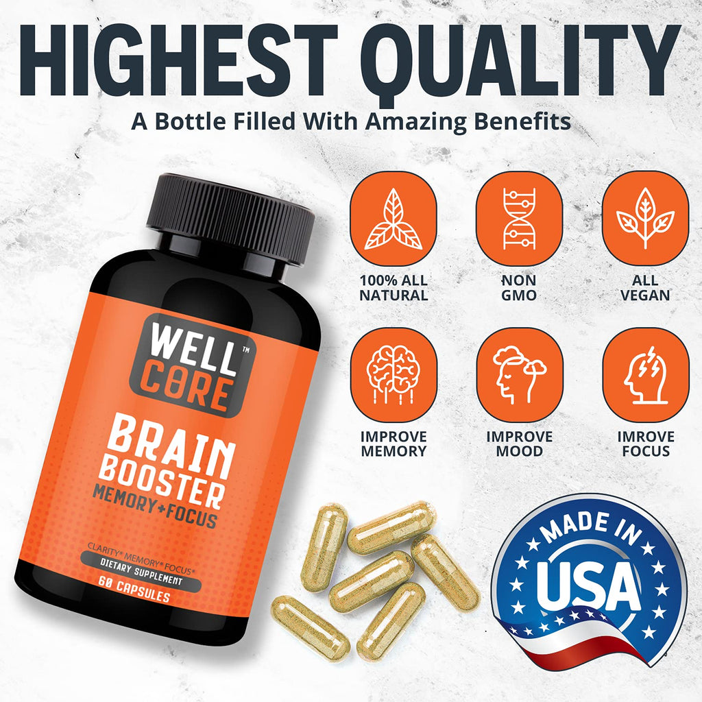 enhanced cognitive performance with WELL CORE