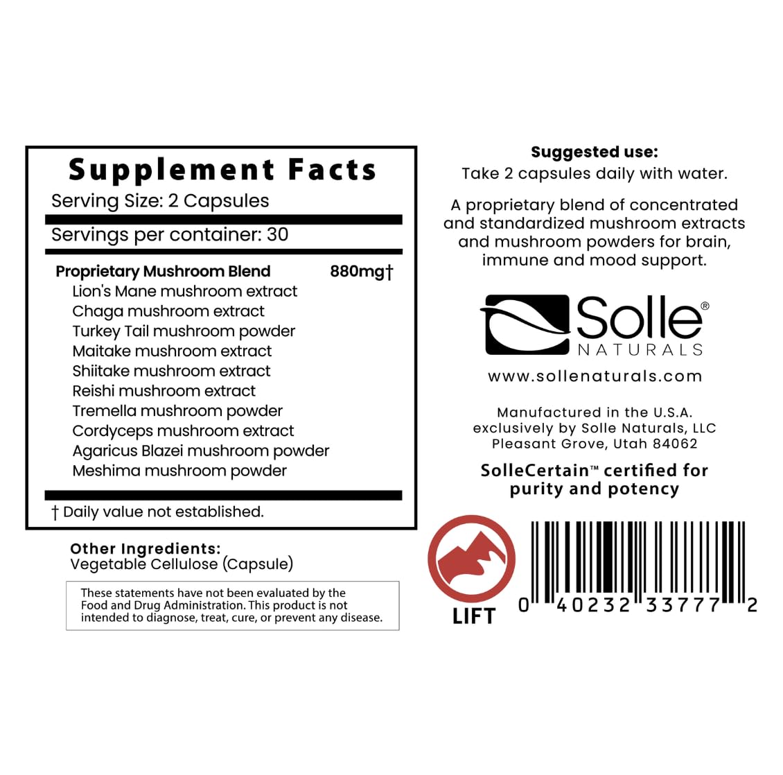 enhanced cognitive support vitamins