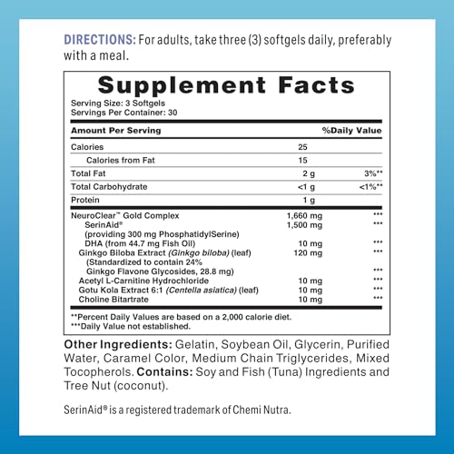 enhanced cognitive support with NeuroClear