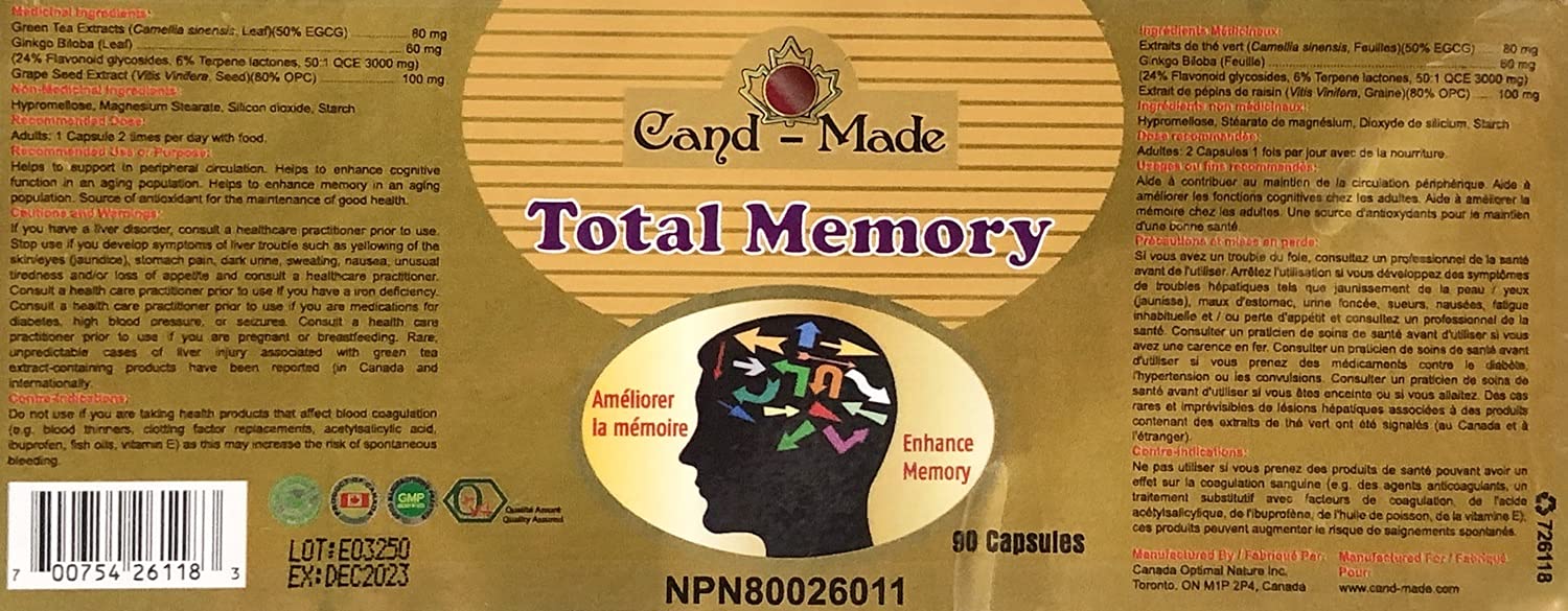 enhanced cognitive support with Total Memory