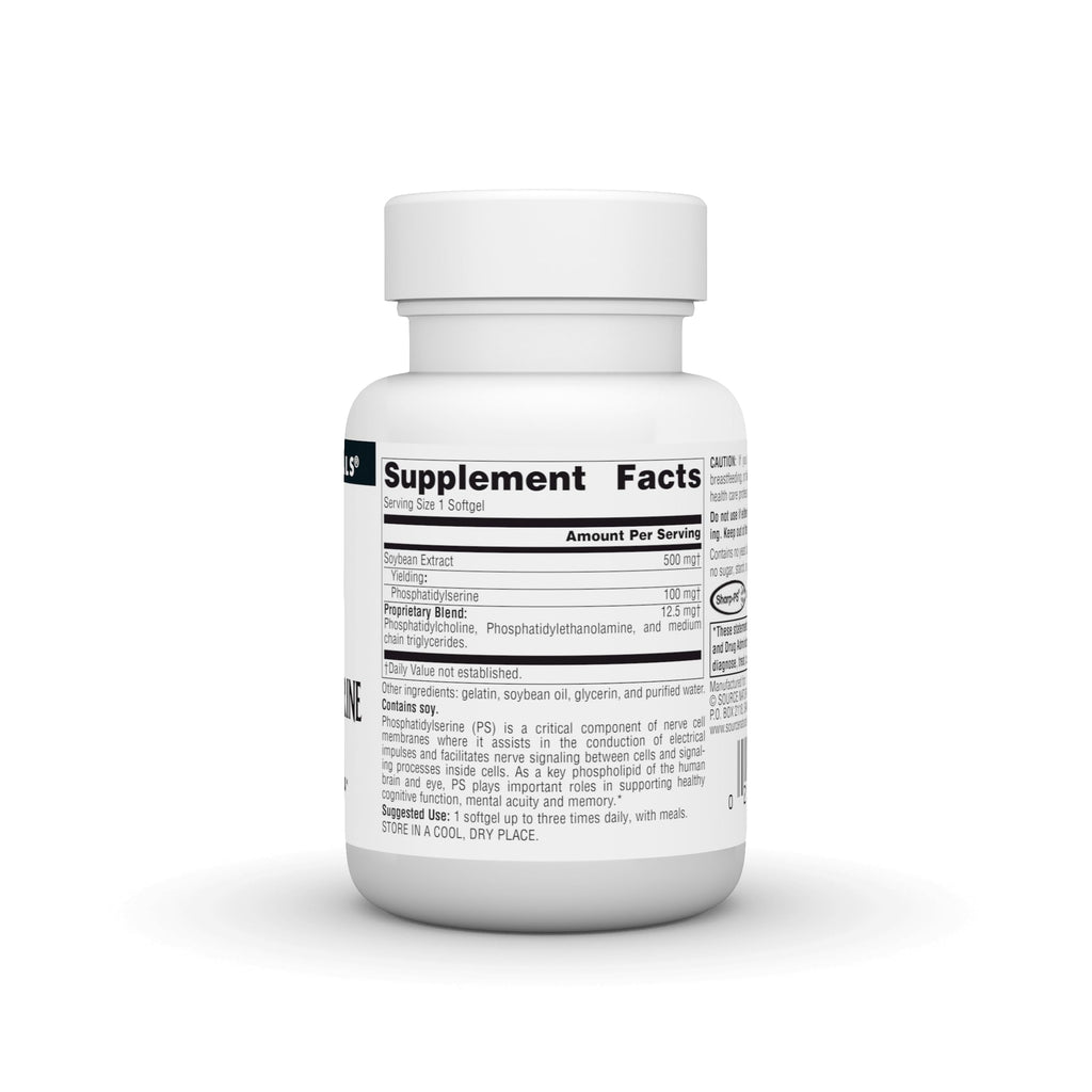 enhanced concentration with phosphatidyl serine